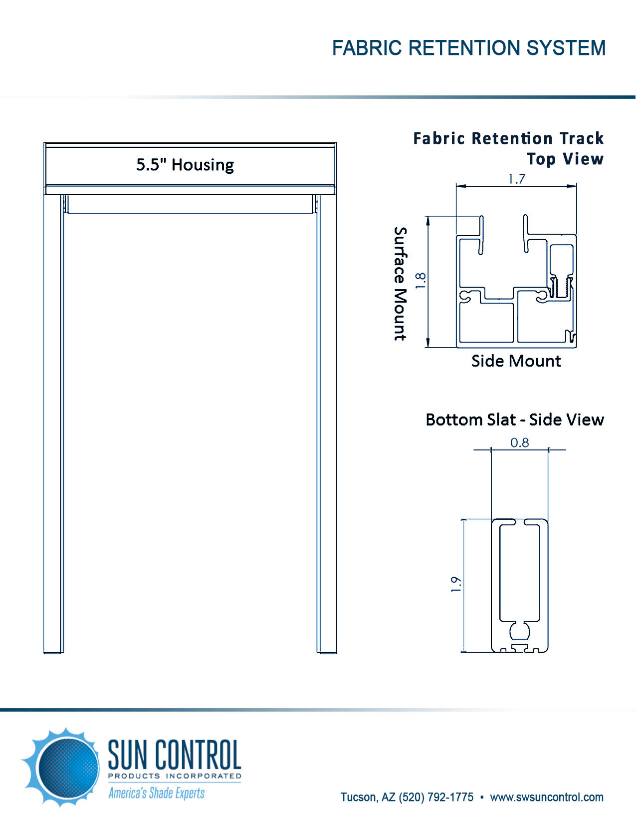 Fabric Retention System - swsuncontrolpro.com