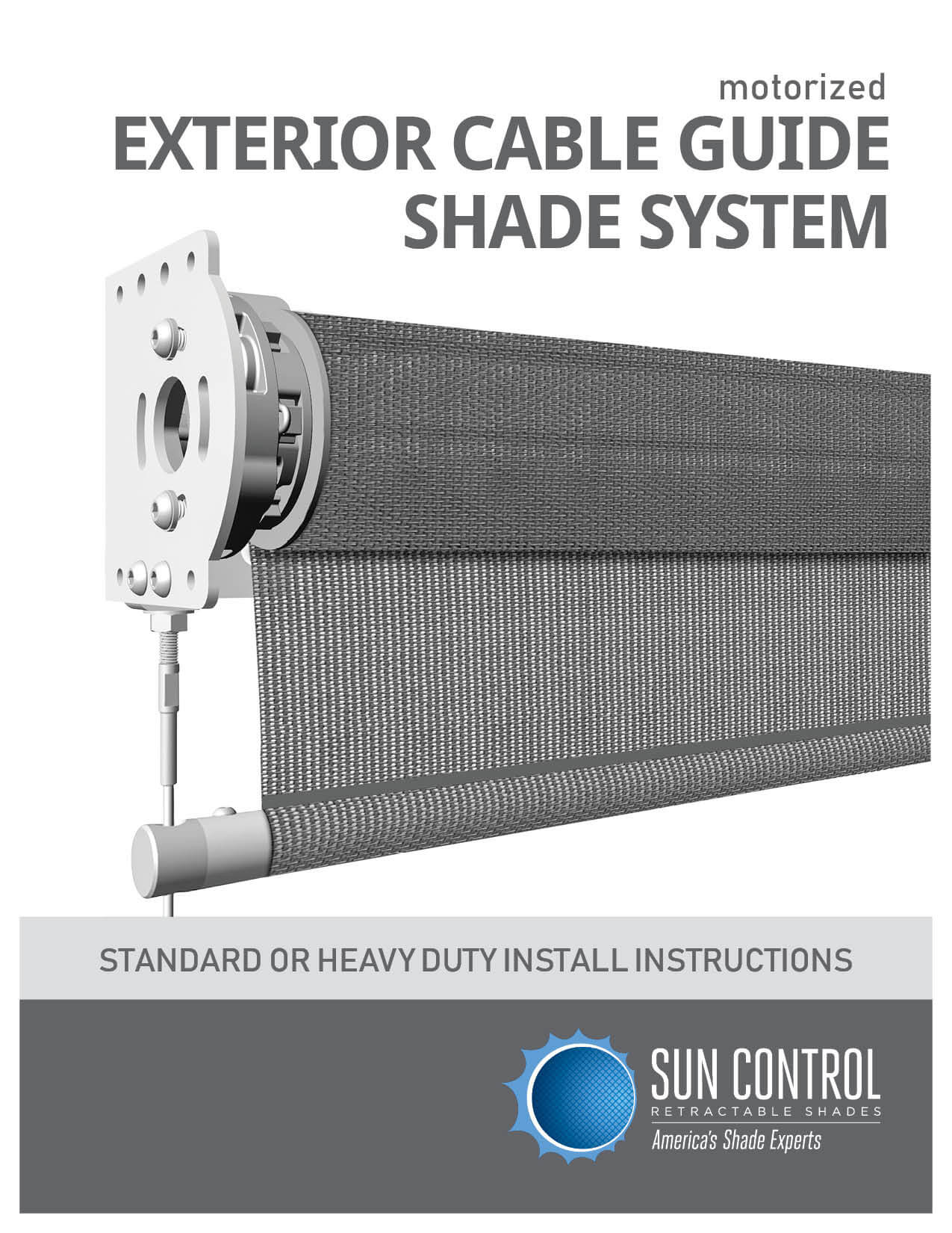 STD_HD Motorized Install - swsuncontrolpro.com