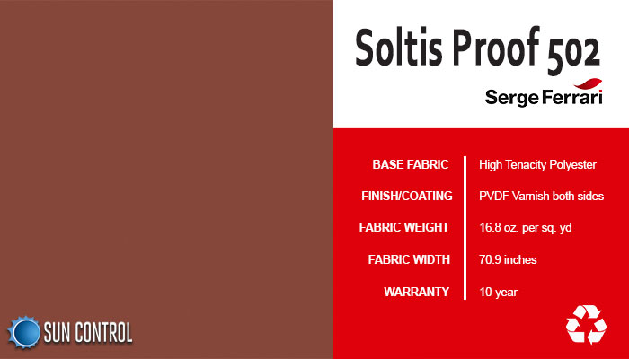 Ferrari Soltis Proof 502 Terracotta - swsuncontrolpro.com