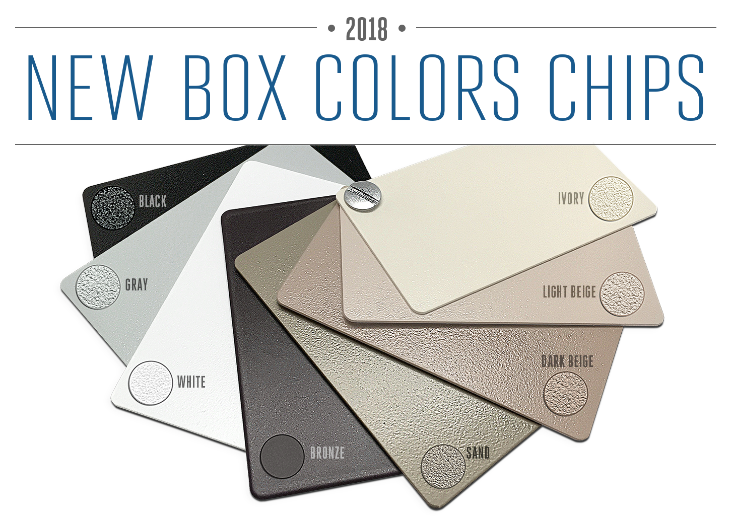 New Box Color Chips - swsuncontrolpro.com